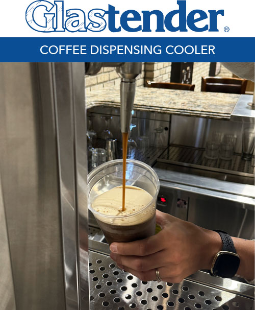 Glastender Coffee Dispensing Cooler - Viola-Elevate | Viola-Elevate